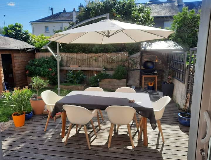 Charmante Maison Avec Jardin - Tours