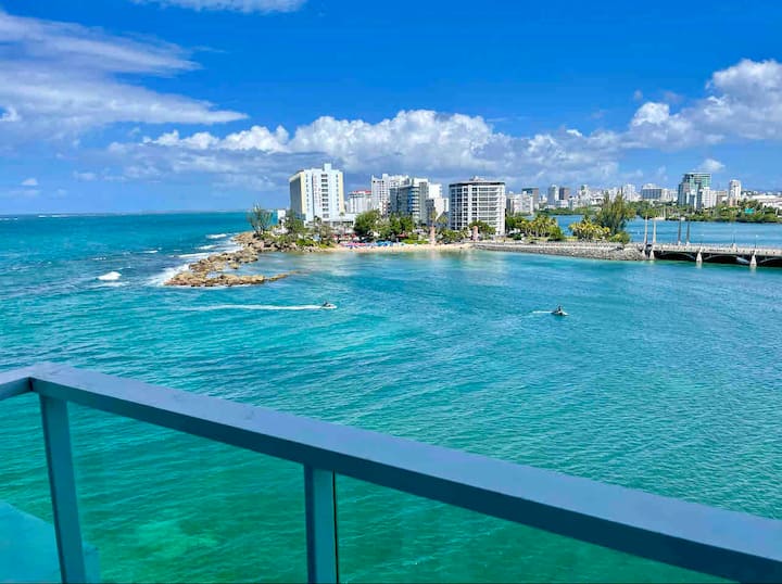 Amazing Ocean View 13 +Studio+generator+pool - San Juan
