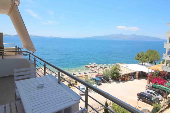 Luxury Apartment!private Parking&beach Chaise - Saranda