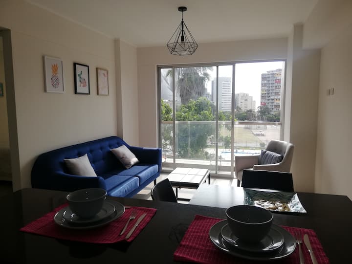 Hermoso Departamento En Barranco Límite Miraflores - 리마
