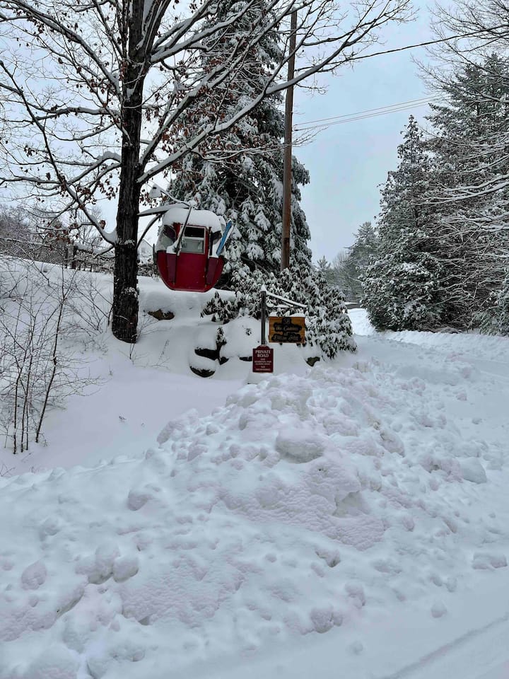 Hidden Gem Secluded Cozy Cabin - Bark Shed Cabin - Gore Mountain, NY