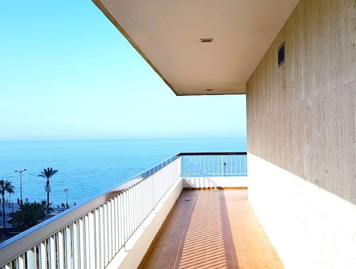 Spacious Seaview Apt. In Central Bey W/ Extra Elec - Beirut