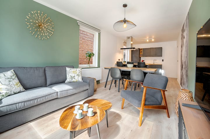 Vert De Gris: Appartement Familial Centre La Roche - Rendeux