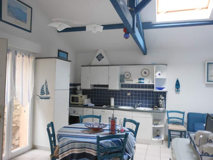 Adorable Maison  De Plage Aux Couleurs D'arcachon - Bassin d'Arcachon