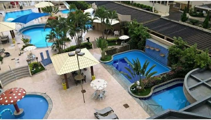 Apartamento Encantador No Privê Das Thermas 1 - Caldas Novas