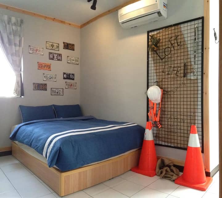 台南短租L雙人套房l飯店式管理l弱伏特lshort Term Rentals - 善化區