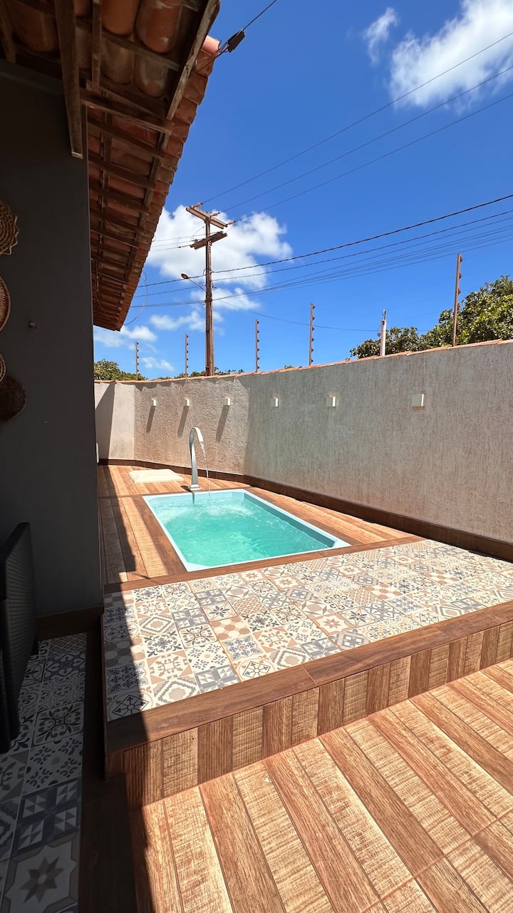 Casa Paulistana 1 Com áRea Gourmet E Piscina - São Miguel do Gostoso