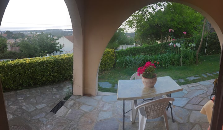 Rez Villa Vue Mer Panoramique - Biguglia