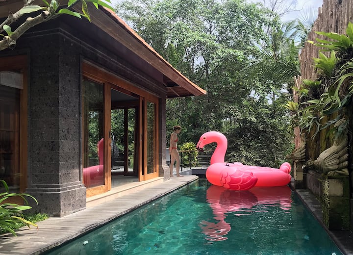 2 Bedroom Ubud Villa, Ricefield, Jungle River View - Australia