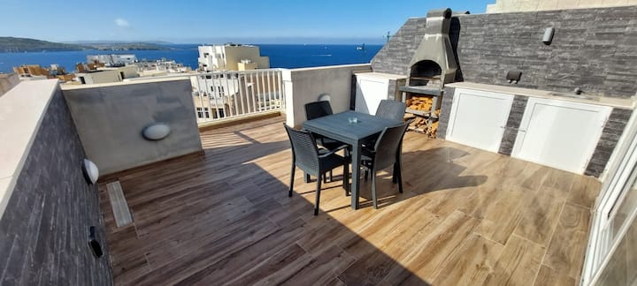 Huge Terrace With Sea Views - Malta