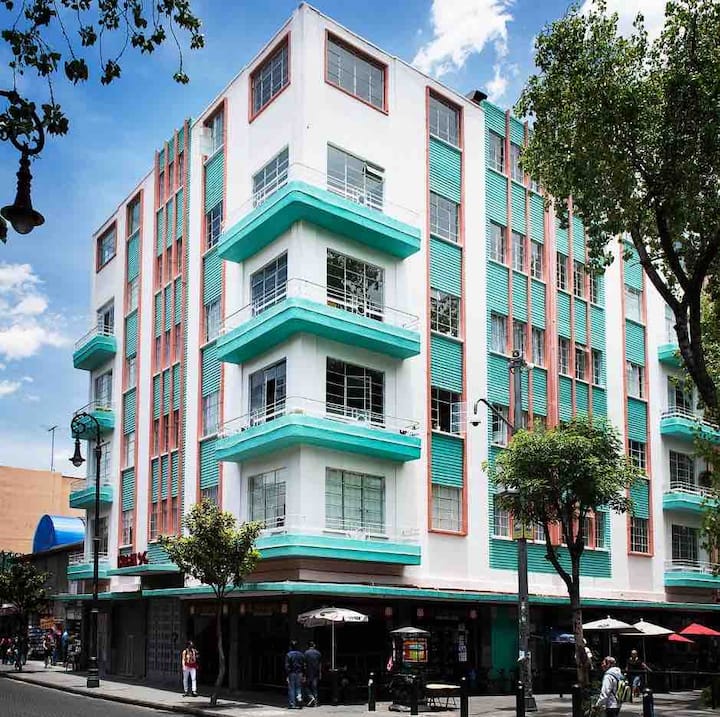 5d Acogedor Depto Centro De La Cdmx Seguro Bonito - Mexico City