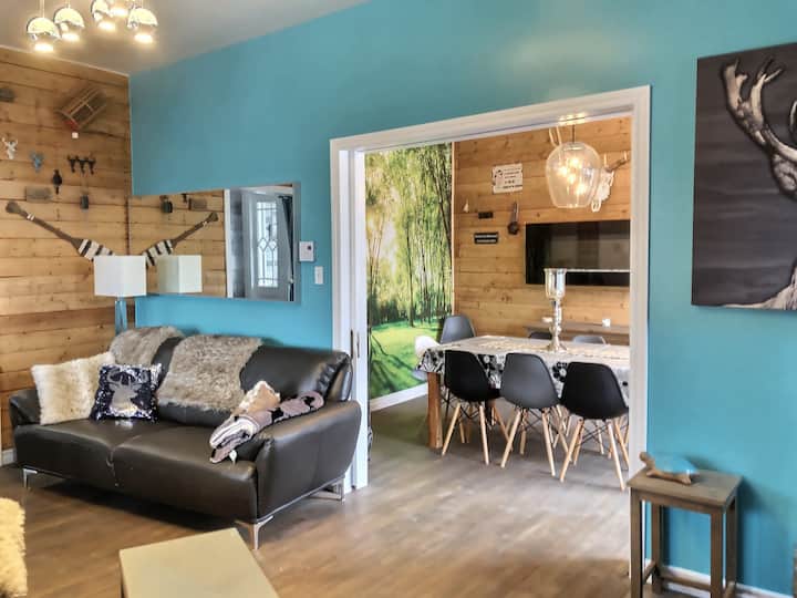 Chambre Aventurier Hébergement La Villa Du Charme - La Tuque