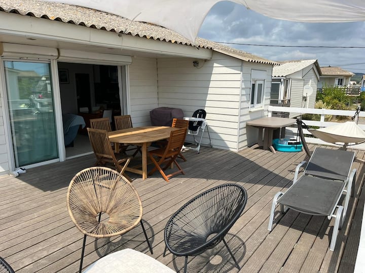 Chalet à Gruissan Avec Grande Terrasse - Gruissan