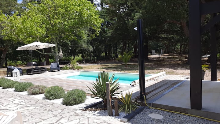 Maison Entre Océan Et Forêt Avec Piscine Privative - Vieux-Boucau-les-Bains