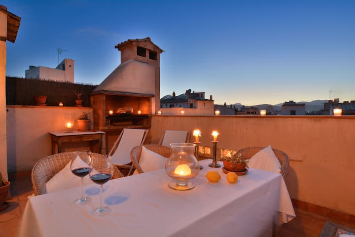 Wfh Penthouse… Amazing Views In Palma Old Town - Mallorca