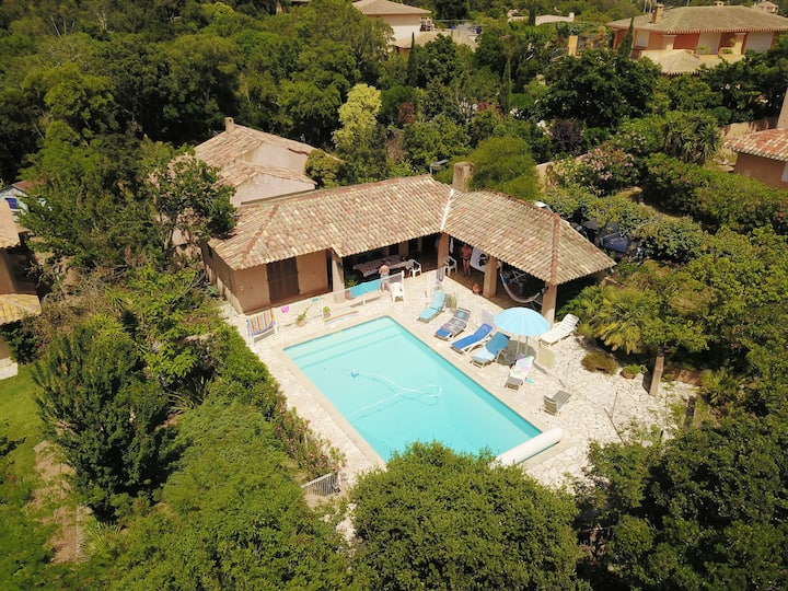 Villa, Calme,clim,wifi,pisc Priv Chauf,plage 400m. - Porto-Vecchio