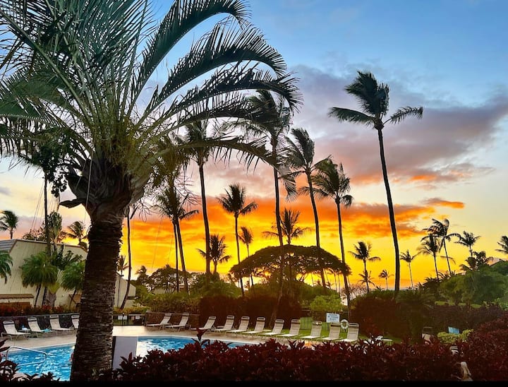 Tropical Paradise Wow Sunsets! Steps To Pool/ht - Polo Beach, HI