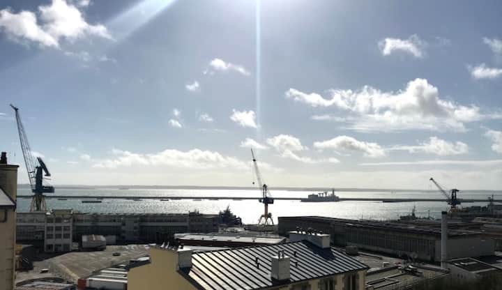 Appartement Vue Mer 15 à Pied Des Fêtes Maritimes - Camaret-sur-Mer