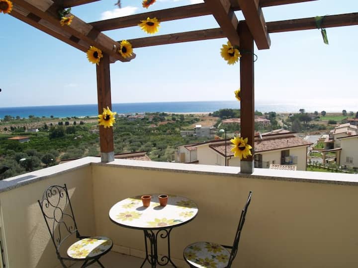 House With View Of Sea & Mountains! - Santa Caterina dello Ionio