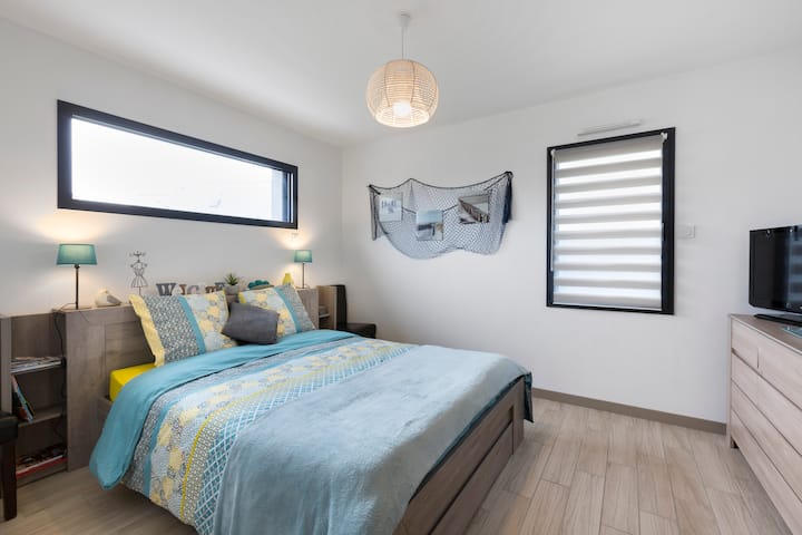 Chambre Confortable à 5 Min De Pléneuf Val André - Erquy