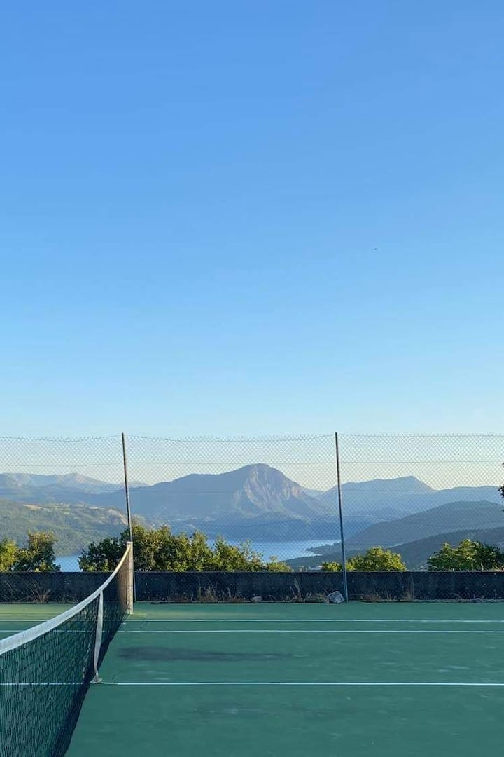 T2 Vue Lac - Piscine & Tennis - Le Sauze-du-Lac