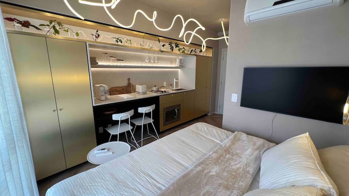 Studio Com Vista Para O Copan - São Paulo