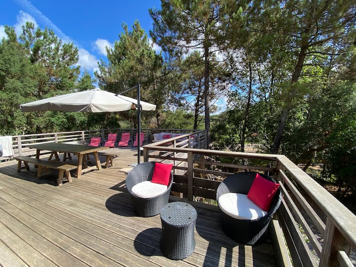 800 M De La Plage Villa Idéale Vacances à L’ocean - Moliets-et-Maa