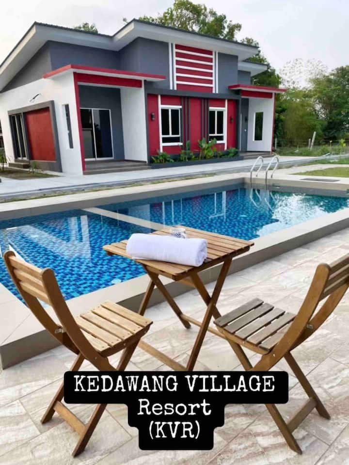 Kedawang Village(kvr)-villa (4-5pax) - Pantai Cenang