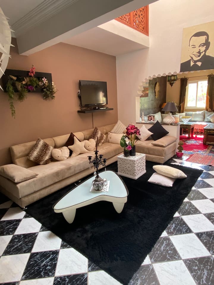 Chambres D'hôtes Le Palmier Fleuri à Marrakech - Marrakesh