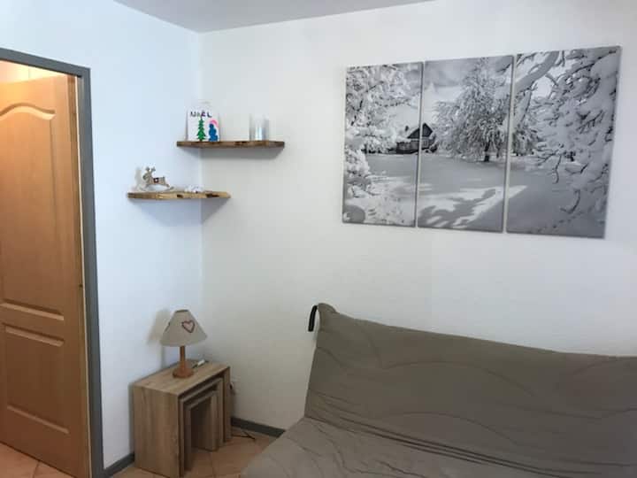 Studio Cabine 4/5 Personnes Au Pied Des Pistes - Saint-François-Longchamp