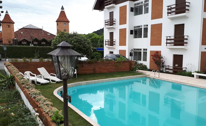 Apartamento Capivari Megéve Conforto E Linda Vista - Campos do Jordão