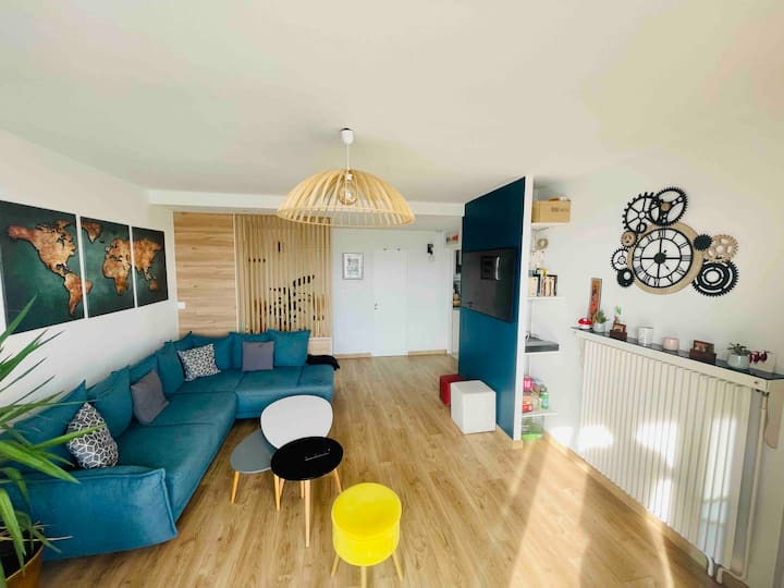 Appartement Au Dernier éTage - Parking Gratuit - Villeurbanne