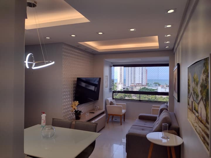 Três Qts, Boa Viagem, Vista Mar - Recife