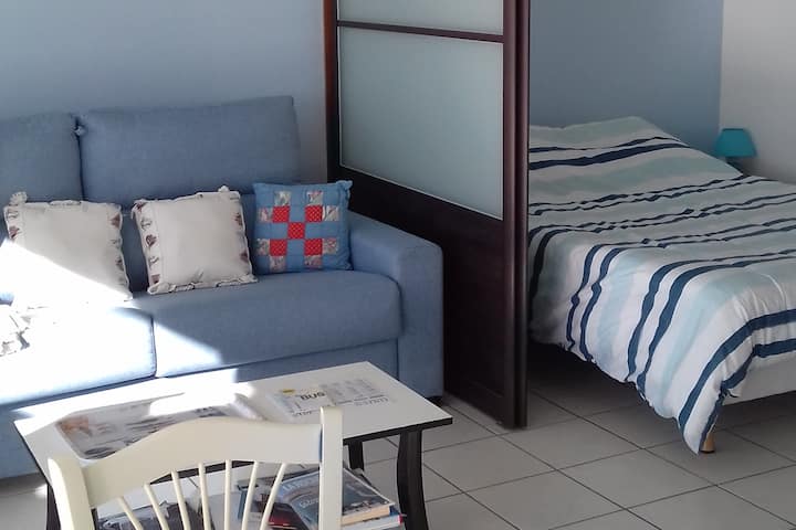 Grand Studio Vue Sur Mer La Rochelle (Les Minimes) - 拉洛歇爾