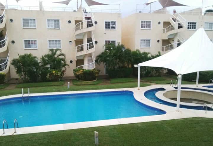 Depa Puente Del Mar Marqi Orilla Mar Diamante Wifi - Acapulco