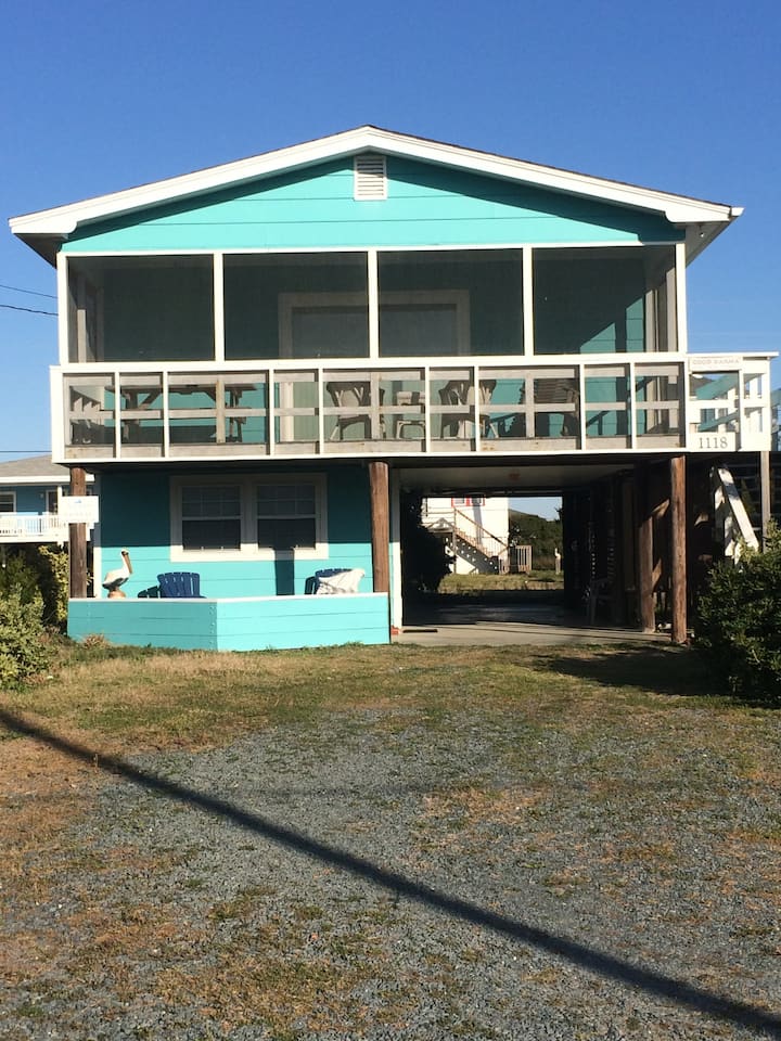 Entire Beach Cottage Topsail Beach, Nc - Topsail Beach, NC