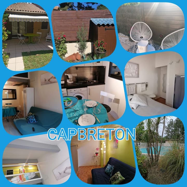 Capbreton Villa Patio Meublé Res Océan Paradise - Capbreton