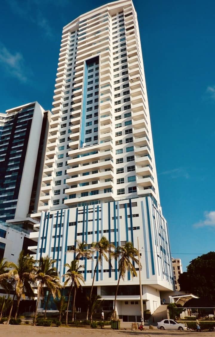 Oceanfront In Bocagrande- Spacious Apt - Cartagena, Colombia