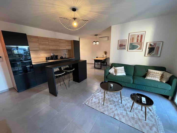 * Joli Appartement Neuf * Port Marianne * - 蒙彼利埃