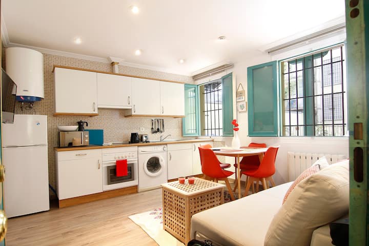 Appartement Central 2, 4 Pers, 1 Ch, 1 Sb, 3 Pers - Madrid