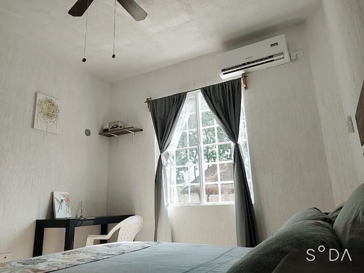 Caribe Cancún, Depa En Planta Baja, A/a Y Wifi. - Cancún