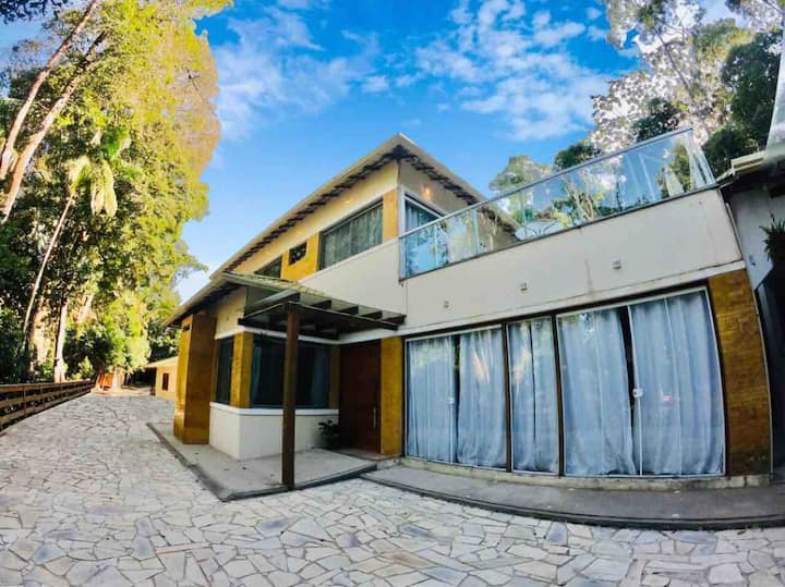 Linda Casa Na Rota Do Ipê. - Domingos Martins