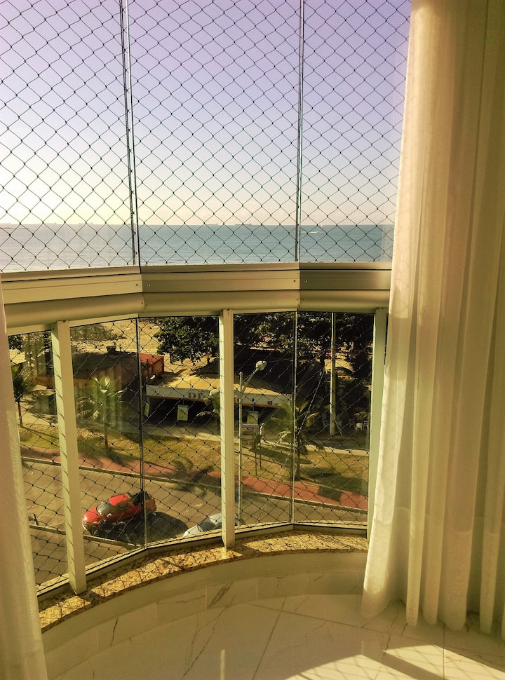 Flat Frente Mar Itaparica Lazer Cobertura Wifi Tv - Vila Velha