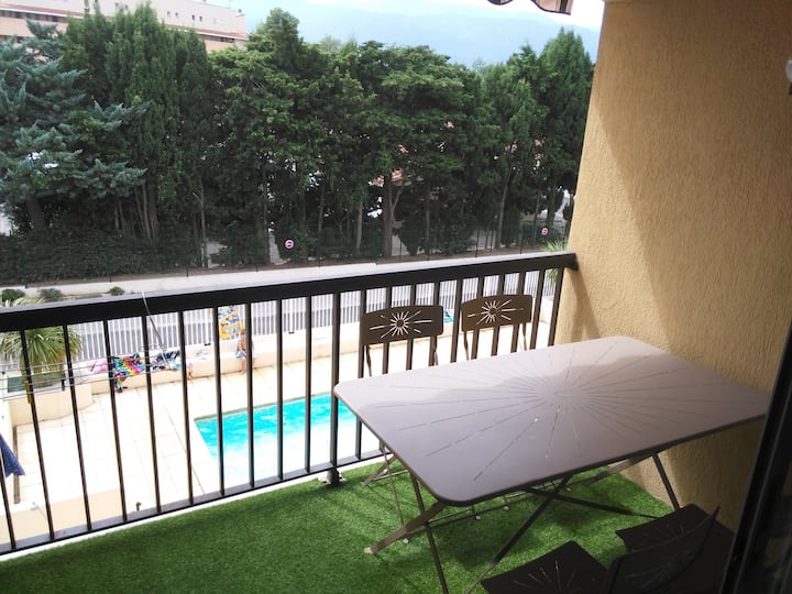 Argeles Plage, T3 + Mezz,  Résidence Avec Piscine - Argelès-sur-Mer