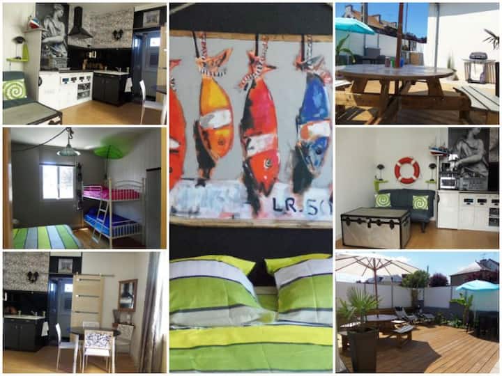 Maison De Vacances Design 2 A 4 Pers.avec Terrasse - Saint-Malo