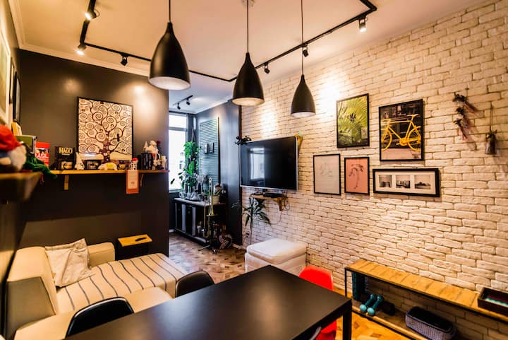 Apartamento Aconchegante E Moderno Em Copacabana - Rio de Janeiro