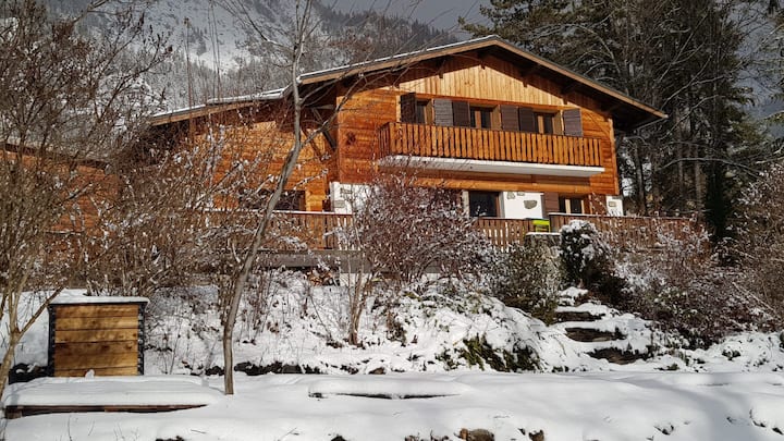 Appartement Dans Chalet Familial Et Nature - Haute-Savoie