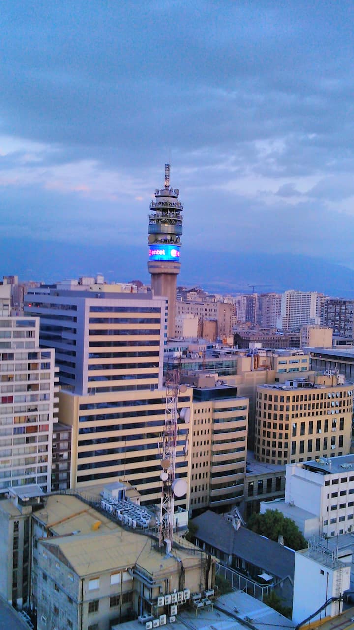 Home Estudio Santiago Centro Vista Torre - Chile