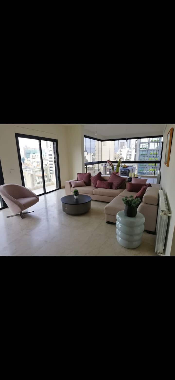 Duplex Penthouse Hamra - Beirut