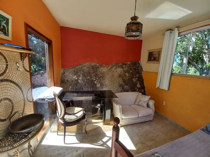 Casa Linda Na Floresta Com Rio E Piscina Natural - Resende
